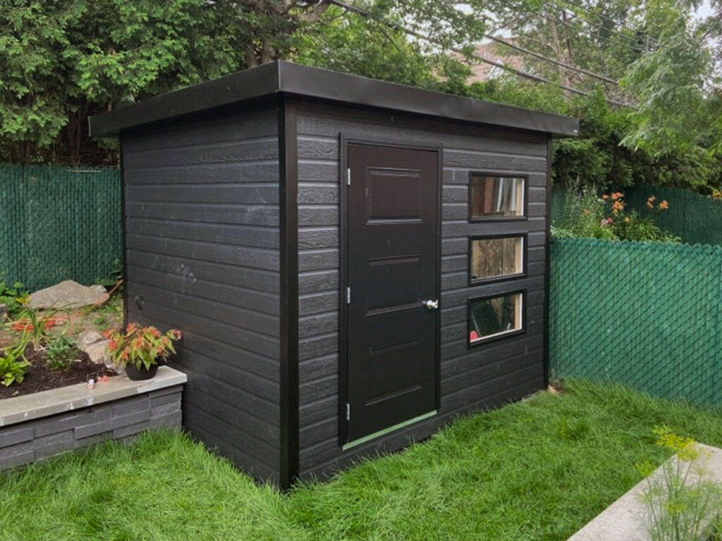 Modèle de cabanon Le Shack | Toit plat - La Cabanerie